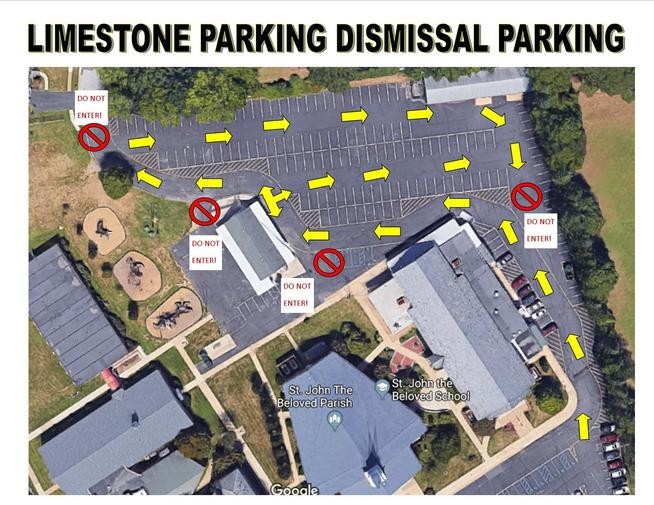 Morning Drop Off & Dismissal Parking